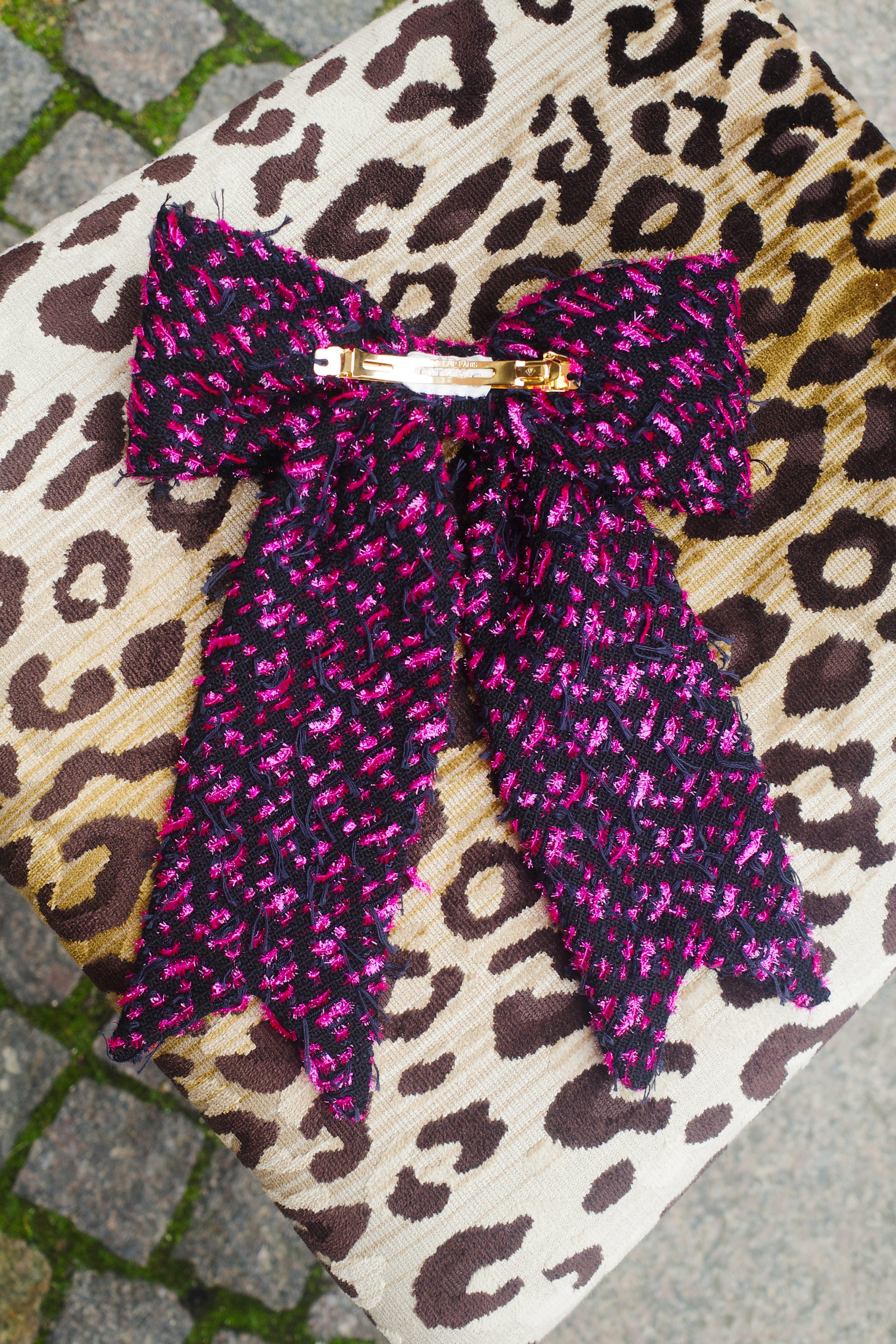 Caro Silk Bow Barrette